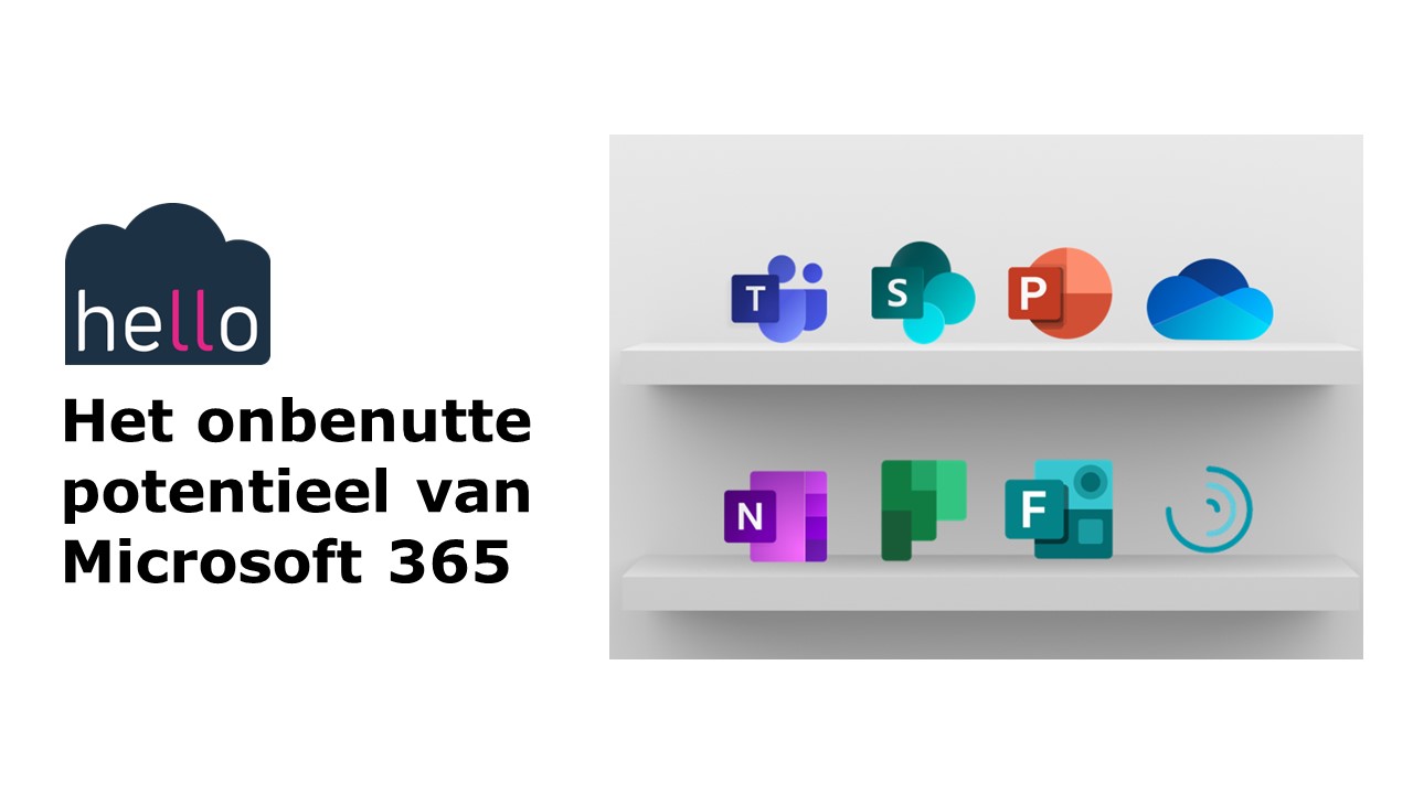 Het onbenutte potentieel van Microsoft 365 | Hello.be